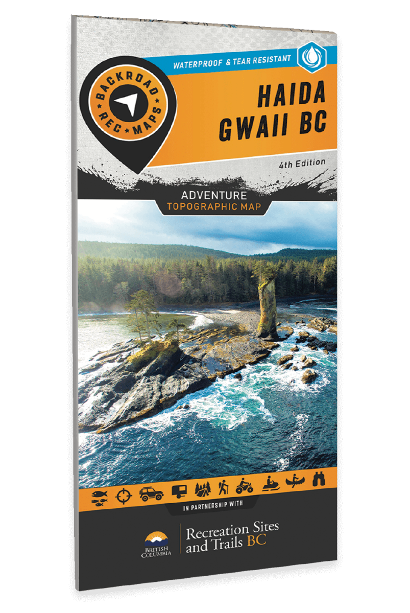 Haida Gwaii BC - Recreation Map – Explore's Gear Shop