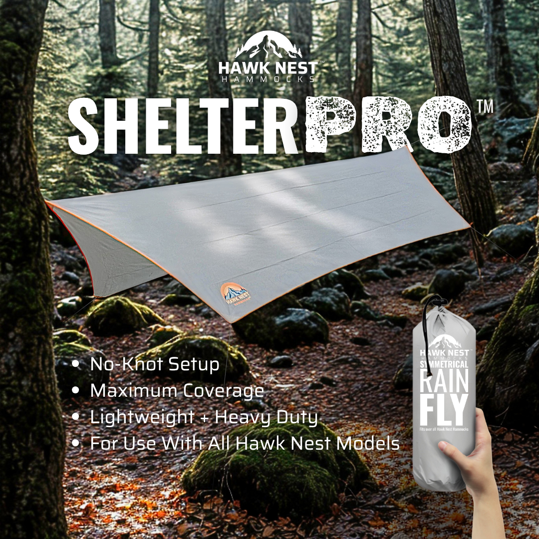 ShelterPro™ Full Coverage Symmetrical Rain Fly – Explore's Gear Shop