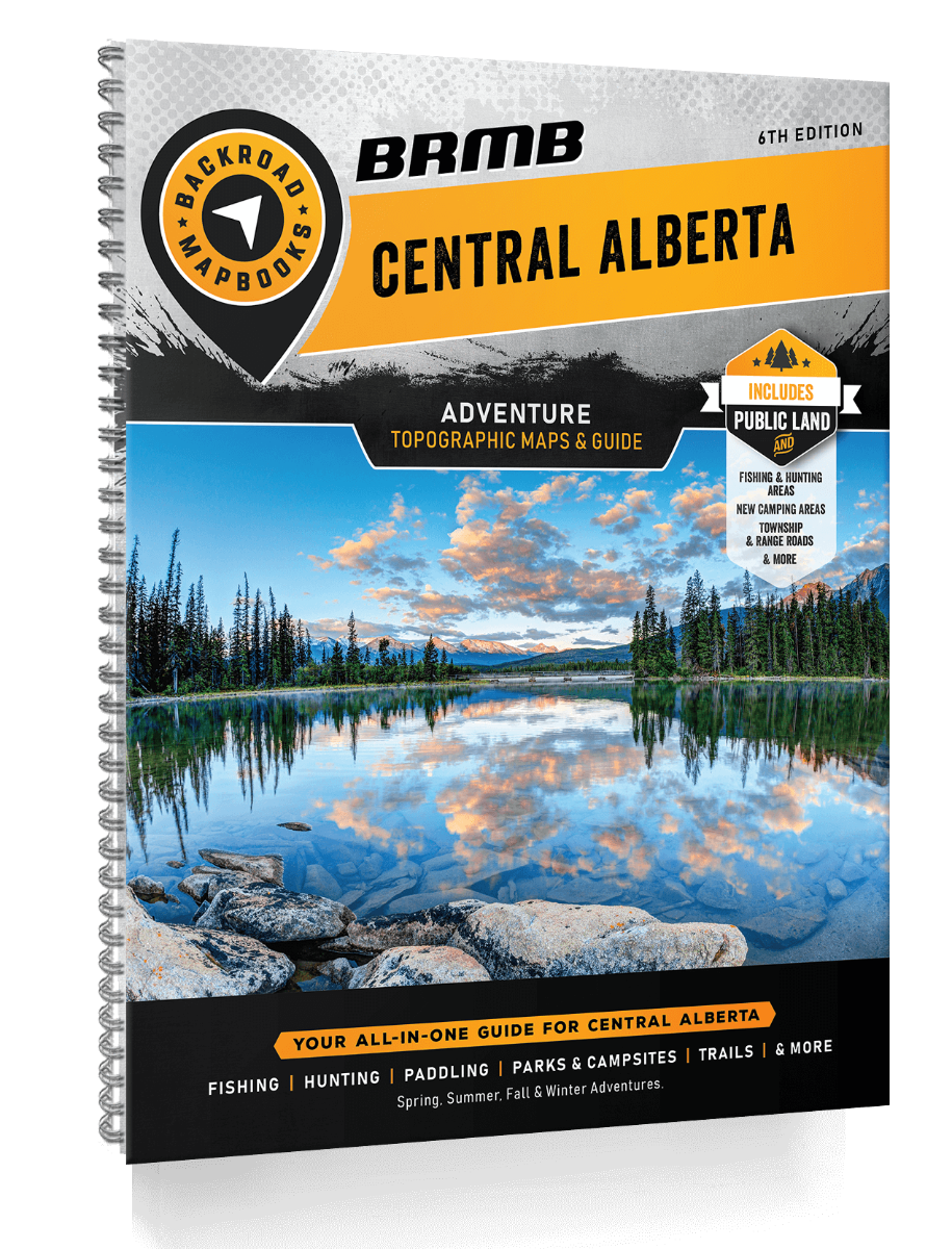 Central Alberta Backroad Mapbook – Explore's Gear Shop