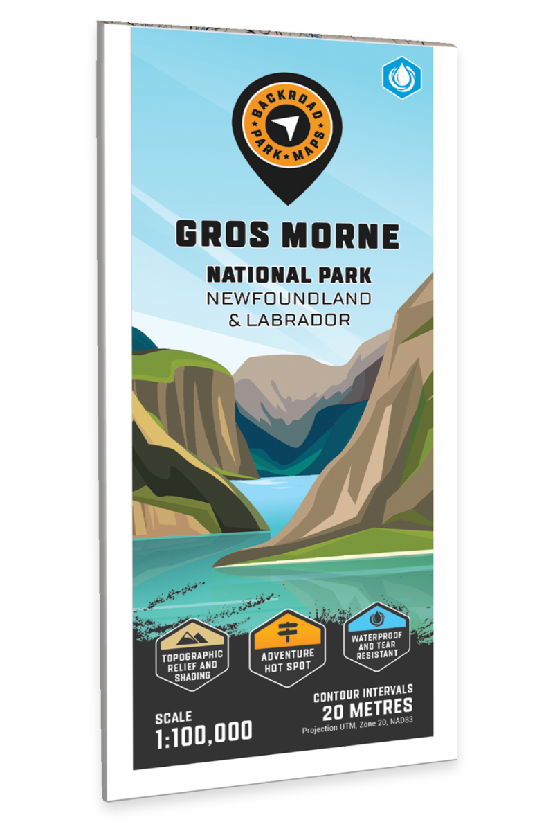 Gros Morne National Park Newfoundland - Park Map – Explore's Gear Shop