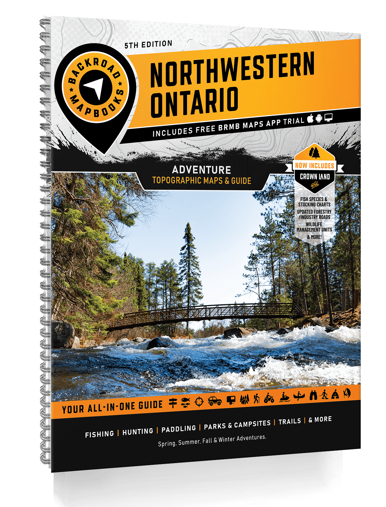 Northwestern Ontario Backroad Mapbook – Explore's Gear Shop