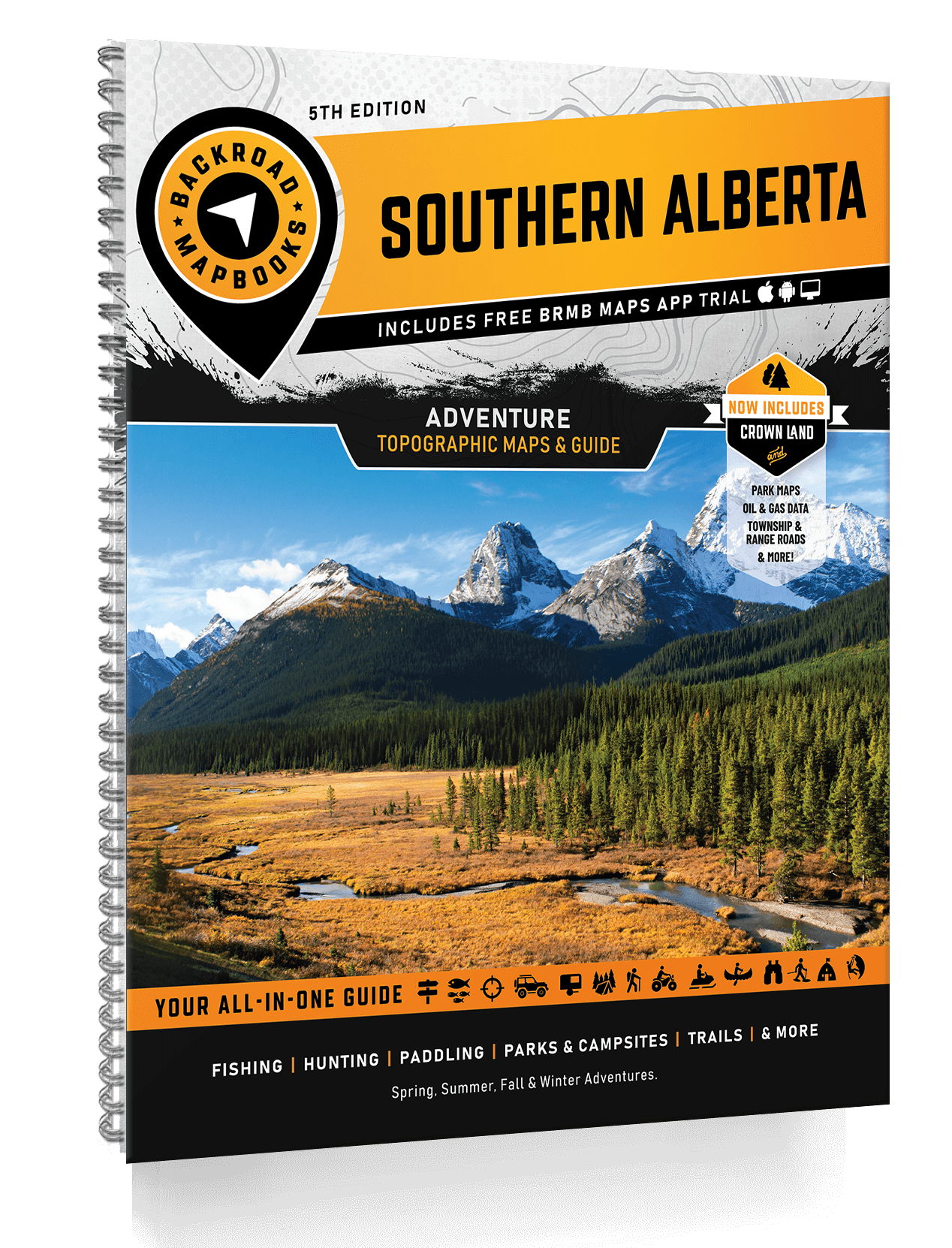 Southern Alberta Backroad Mapbook – Explore's Gear Shop
